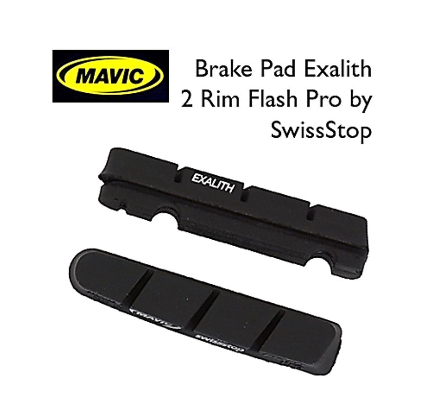 MAVIC Brake Pad Exalith 2 Rim Flash Pro by SwissStop — Bike Stop