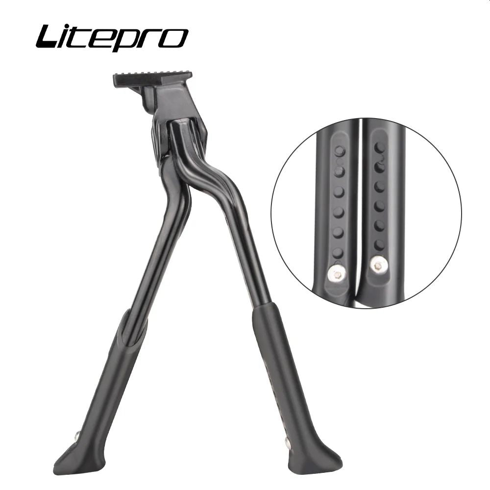 LITEPRO Center Mount Double Leg Kick Stand — Bike Stop