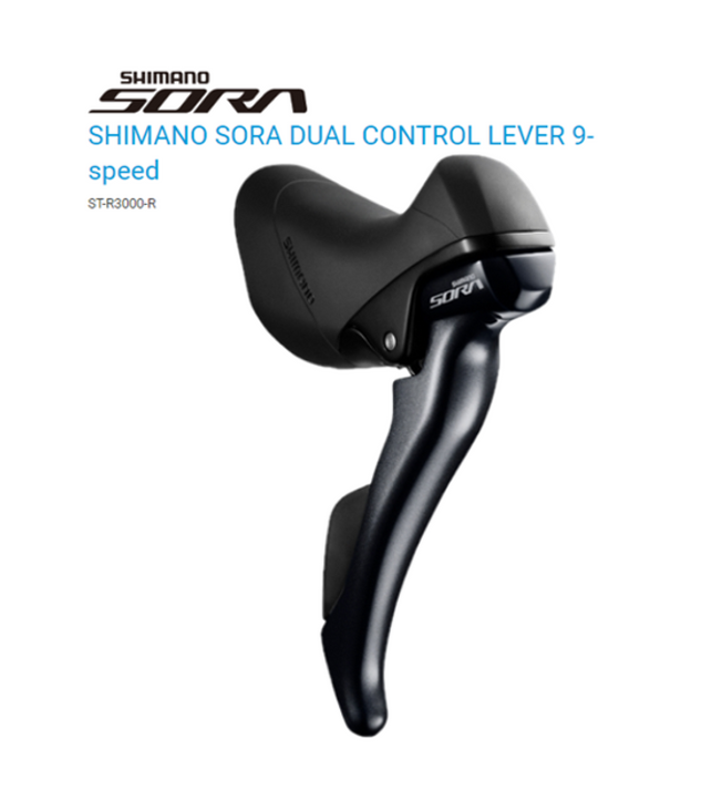 Shimano Sora ST-R3000 2x9 STI Shifter Set Pair — Bike Stop